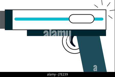 Videogame gun pistol Stock Vector Image & Art - Alamy