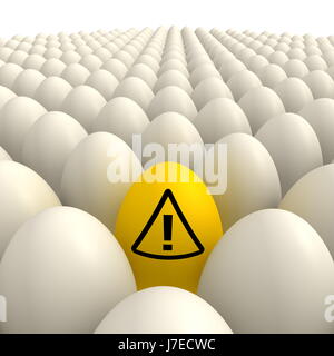 egg warning sign polluted pictogram symbol pictograph trade symbol ...