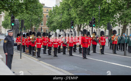 Garrison Sergeant Major Andrew 'Vern' Stokes, in charge of ceremonial ...