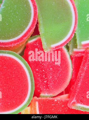 many Multicolor Fruit Jelly Stock Photo - Alamy
