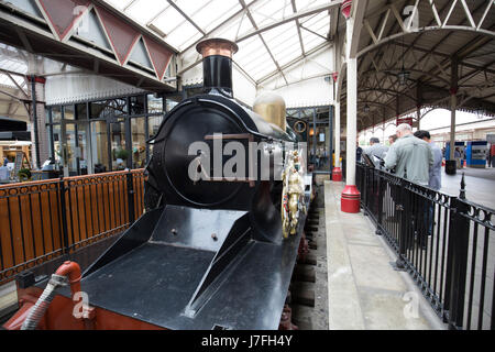 'The Queen' Steam Locomotive, Royal Windsor Station, Windsor, Berkshire ...