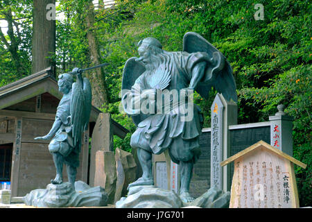 Tengu Statue at Mount Takao Yakuoin Temple Hachioji city Tokyo Japan ...