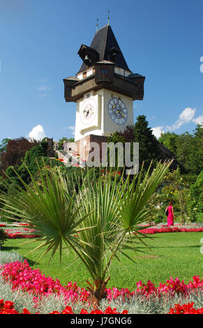 austrians styria emblem tower park green roses style of construction ...