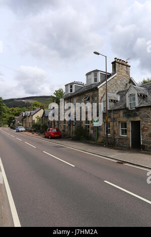 Strathyre street scene Scotland May 2017 Stock Photo - Alamy