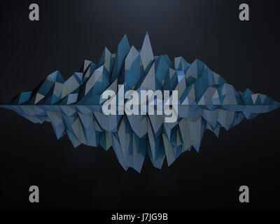 Triangle pattern. Multi color polygonal illustration. Geometric ...