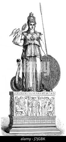 Pallas, Greek goddess Stock Photo: 135045161 - Alamy