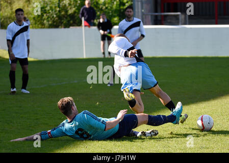 Danny Wisker (Big Brother) playing in a charity football match for ...