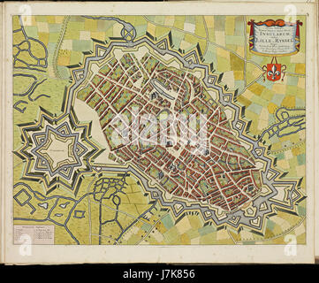 The Atlas de Wit, published in 1698, features detailed maps, with plate ...