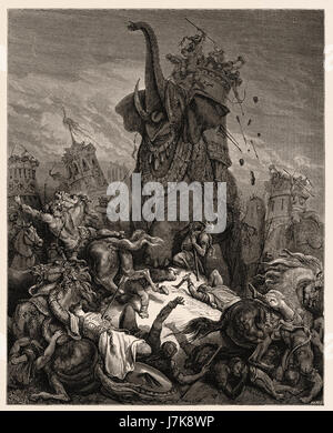Death of Eleazer Stock Photo - Alamy