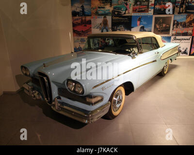 The 1958 Edsel Pacer Convertible, a classic American car, features a 6 ...