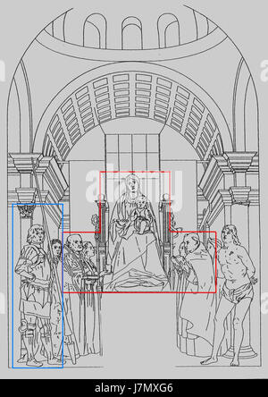 Antonello da Messina Pala di Cassiano Stock Photo - Alamy