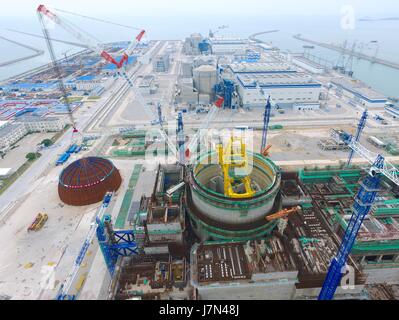 Fuqing, China's Fujian Province. 25th May, 2017. The dome is being ...