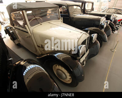 The 1934 Skoda Popular 418 is a historic car displayed at the Skoda ...