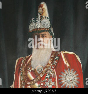 Bhim Shamsher Jang Bahadur Rana (1865-1932) as Prime Minister of Nepal ...