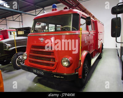 The 1962 DAF Fire Engine is a vintage firefighting vehicle known for ...