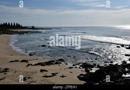 Beach at the Tuross Head. Tuross Head is a seaside village on the south ...