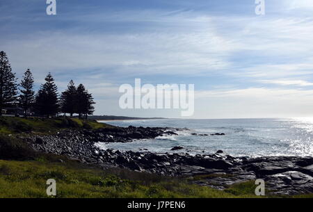 Beach at the Tuross Head. Tuross Head is a seaside village on the south ...