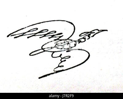 Alexander Pushkin Drawing from manuscript Stock Photo - Alamy