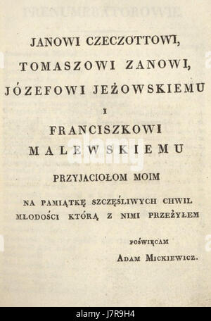 'Poezye' by Adam Mickiewicz, published in 1822, is a collection of ...