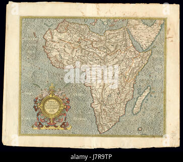 The 1595 map by Gerardus Mercator represents one of the most accurate ...