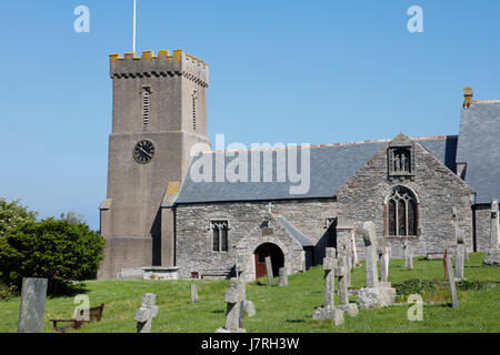 Crantock Village, Cornwall, UK. 25th May, 2017. Views of St. Carantoc's ...