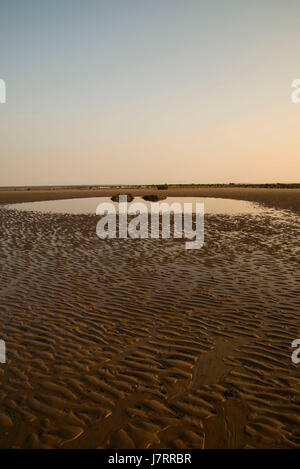 braystones beach west cumbria England taken at sunset in may 2017 Stock ...