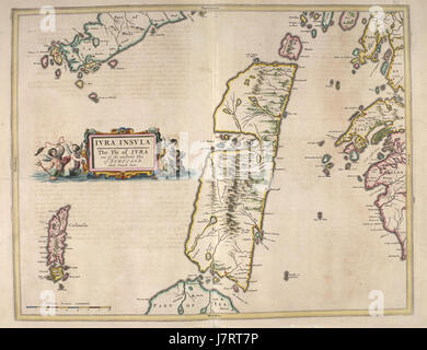 The 'Blaeu Atlas of Scotland' from 1654, an important cartographic work ...