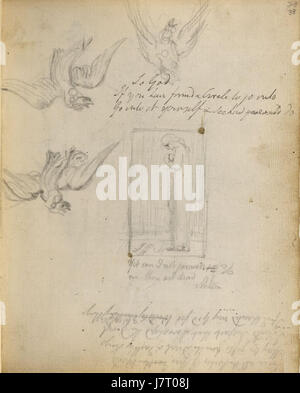 A page from William Blake's notebook, this manuscript contains his ...