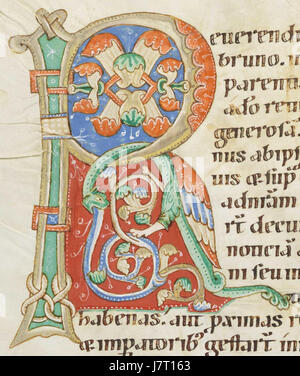 An ancient manuscript features intricate text, possibly in a script ...