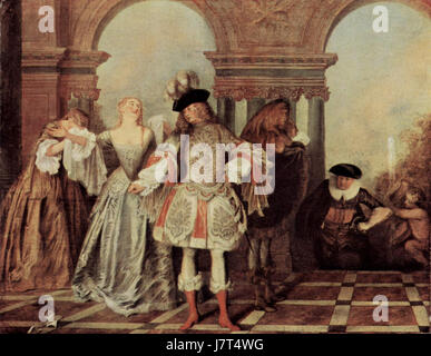 Antoine Watteau 046 Stock Photo - Alamy
