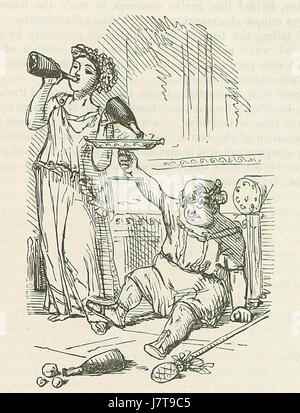 This illustration from 'Comic History of Rome' depicts the legendary ...