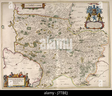 The Blaeu Atlas of Scotland, published in 1654, includes detailed maps ...