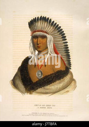 Native American king portrait Stock Photo - Alamy