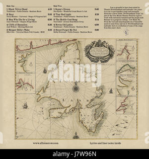 Allison Crowe - Newfoundland Vinyl (album back-cover Stock Photo - Alamy