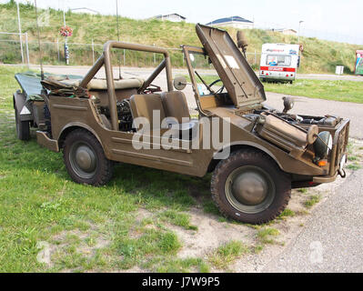A 1977 Military Auto Union Munga, a German military vehicle, is ...