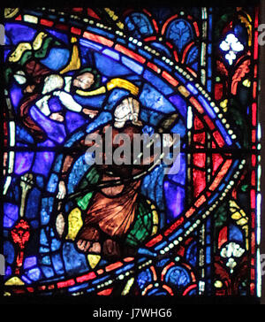 Chartres Cathedral, located in France, is a masterpiece of Gothic ...