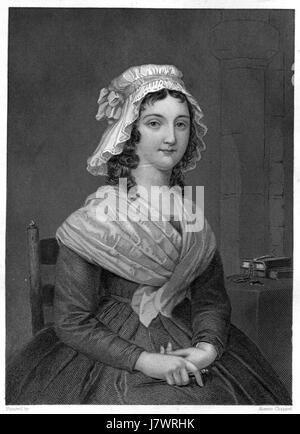 This painting depicts Charlotte Corday on her way to the guillotine ...