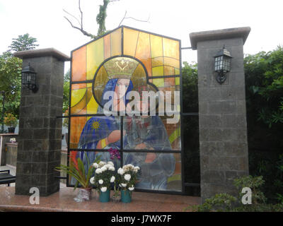 The Santa Maria Della Strada Parish Church, located on Katipunan Avenue ...