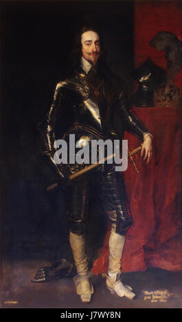 This portrait, painted by Anthony van Dyck, depicts Mountjoy Blount ...