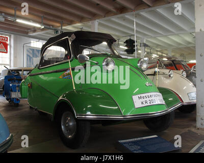 The 1959 Messerschmitt KR200 is a small, three-wheeled German microcar ...