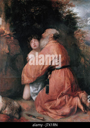 The *Sacrifice of Abraham* is a biblical scene in which Abraham is ...