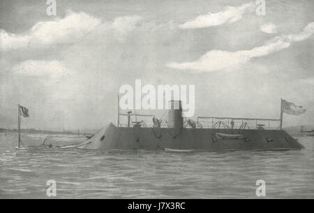 AMERICAN CIVIL WAR The Confederate ironclad ram Arkansas makes a daring ...