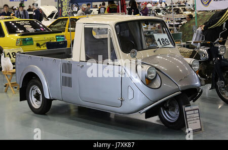 The 1967 Mazda K360 is a compact, three-wheeled truck designed for ...