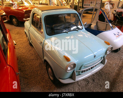 The 1958 ACMA Vespa 400 is a vintage microcar produced by the Italian ...
