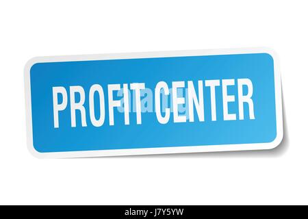 profit center square sticker on white Stock Vector Image & Art - Alamy