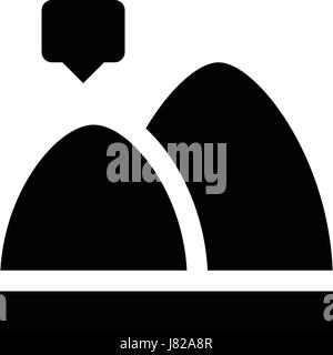 rounded mountain diagram Stock Vector Image & Art - Alamy