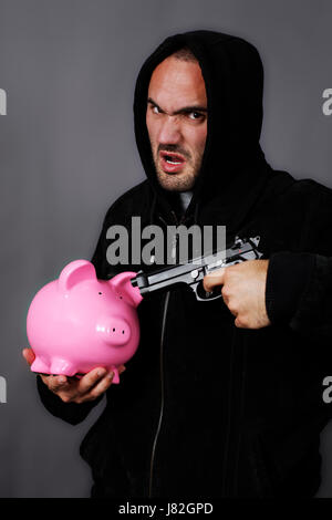 hood robber thug delinquent theif thief bank lending institution humans ...