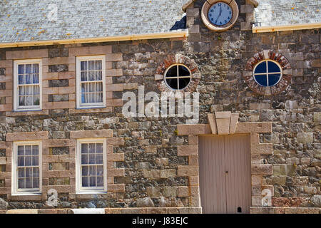 building inside the facility elizabeth castle on the island of jersey ...