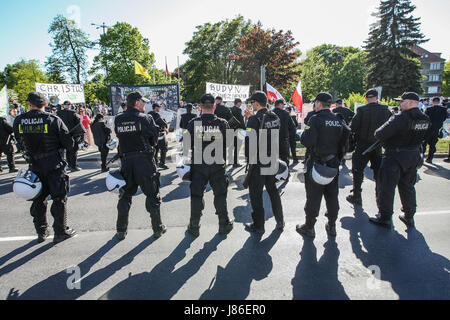 Gdansk, Poland. 27th May, 2017. Anti-riot Special Police Unit (OPP ...