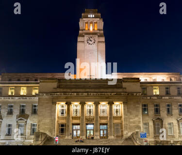 Clock tower on Parkinson Building Leeds University West Yorkshire ...